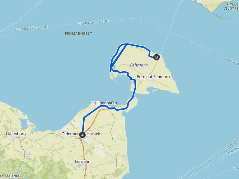 Etappe 5: Von Oldenburg nach Puttgarden – Ostseeküstenradweg ...